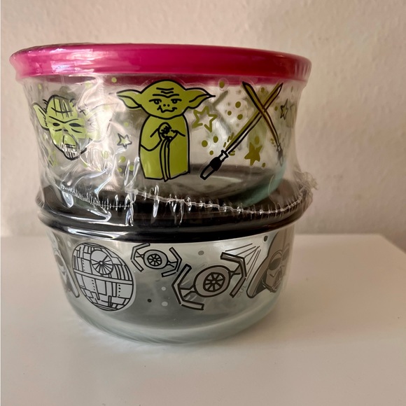 Pyrex | Kitchen | Star Wars Pyrex Glass Storage Container Darth Vader ...